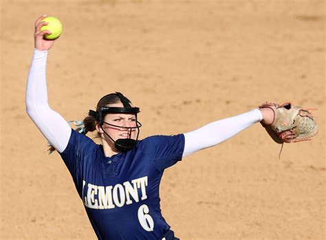 Softball Mila Mardjetko Pitches Lemont Past Tinley Park
