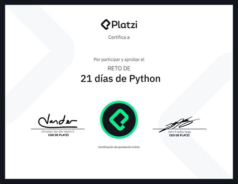21 días de python