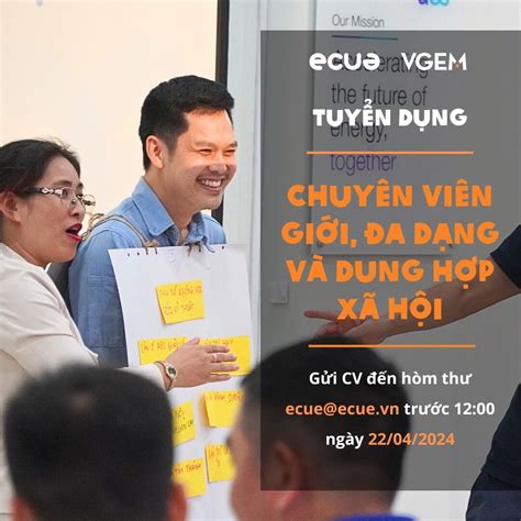 Ecue Is Looking For A Specialist On Gender Diversity And Social