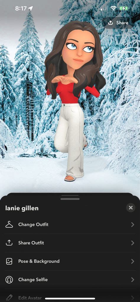 Christmas Snapchat Bitmoji Outfits