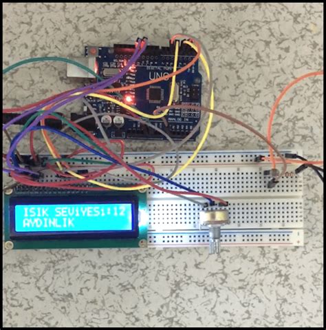 Arduino Ldr Işık Şiddetini ölçme Projesi Proje Uygun Fiyata Satın Al EcemBilgisayar