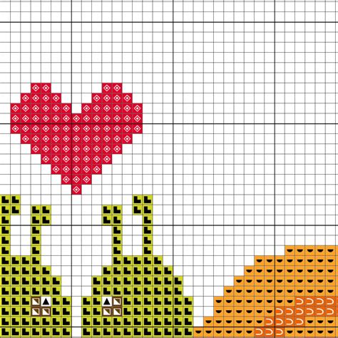 Snails In Love Cross Stitch Pattern Daily Cross Stitch