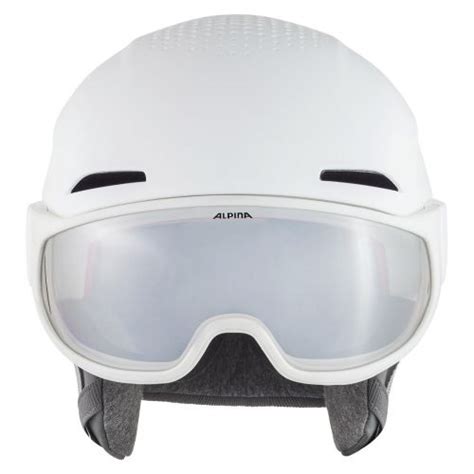 Kask Narciarski Damski Alpina Alto Vario White Matt Cena Opinie INTERSPORT