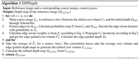 【论文简述】edge aware spatial propagation network for multi view depth