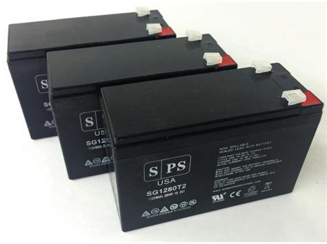 12v 8Ah APC Back-UPS ES 550 8 Outlet 550VA, BE550R UPS Replacement ...