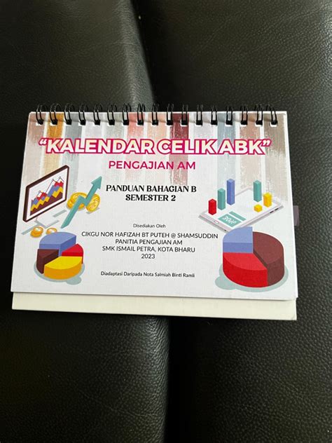 Calender Graf Pengajian Am Stpm Semesta 2 Hobbies And Toys Stationery And Craft Stationery