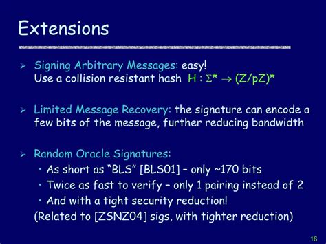 Ppt Short Signatures Without Random Oracles Powerpoint Presentation Free Download Id3220919