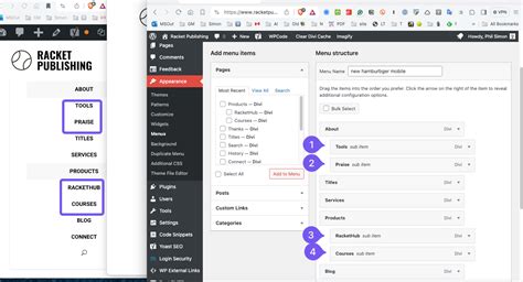 Menu Not Reflecting True Structure On Mobile Devices Rdivi