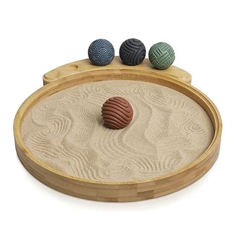 Enso Zen Garden For Desk Sand Tray Therapy Kit Japanese Desktop Mini