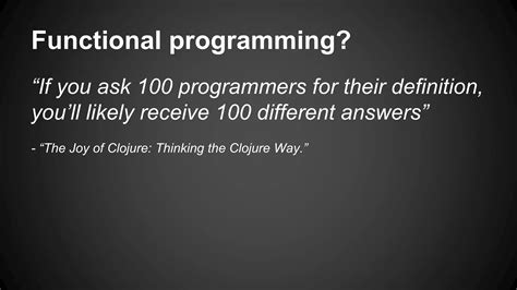 functional programming with ruby can make you look smart ppt free