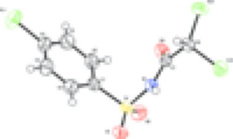 Molecular Structure Of The Title Compound Showing The Atom Labeling