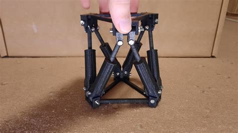 3d Printable Stewart Platform By Felix