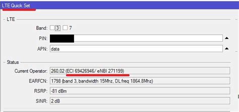 Sxt Lte Show Physical Cell Id Pci Wireless Networking Mikrotik Community Forum
