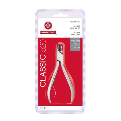 Alicate De Unha 520 C Classic Curvo Mundial