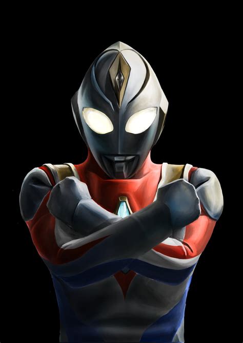 Ultraman Dyna And Ultraman Dyna Ultra Series And 1 More Drawn By