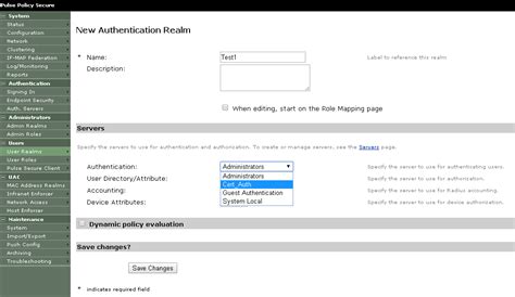 Pulse Secure Formerly Juniper Pulse Uac Configuration Summary 51