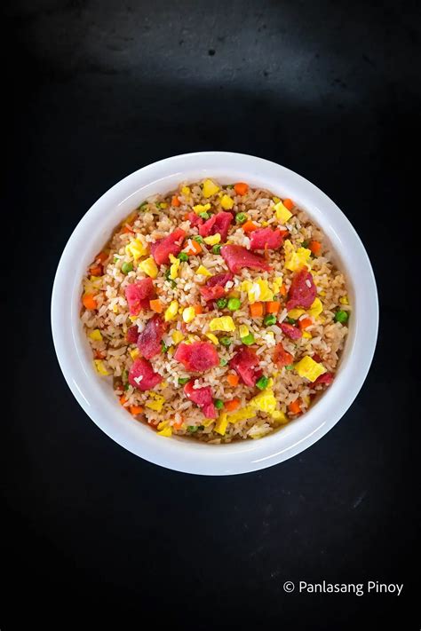 Tocino Fried Rice Recipe Panlasang Pinoy