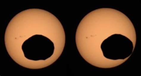 Phobos In Stereo Stereoscopic Corner 8 Mastcam Z