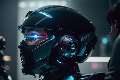 Premium Ai Image Ai Robotics Prototype Showcase