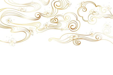 그라데이션 황금 선형 배경 무료 벡터