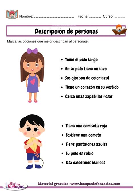 Ejemplo De Como Hacer Una Descripcion De Un Objeto Para Segundo De