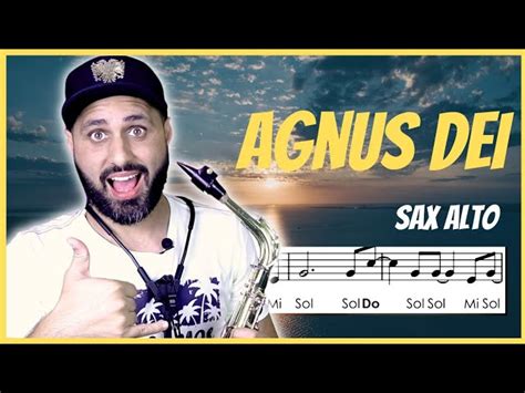 Agnus Dei Partitura Notas Simplificada Sax Alto Chords Chordify
