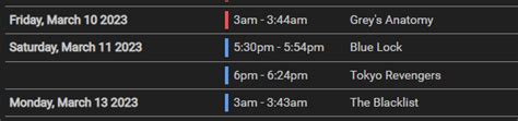Calendar Agenda View Has Wrong Status For Unaired Episodes · Issue