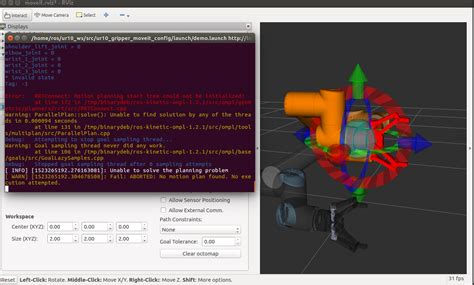 Plan In Moveit With Ur Plus Robotiq