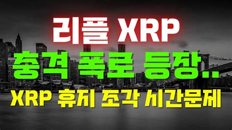 리플 전 임원의 충격 폭로 헐 이게 사실이면 Youtube