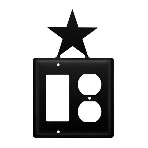 Double Combo Star Single Rocker Gfci And Single Outlet Metal Switch