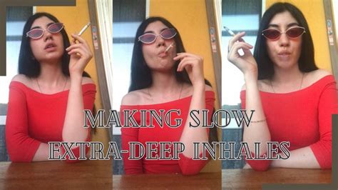 Making Slow Extra Deep Inhales Smoking Gangsta Clips Sale