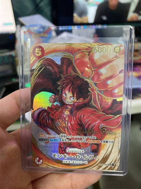 OP05 Oda Luffy Signature Anniversary Card Hobbies Toys Toys
