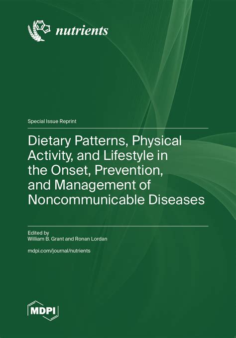 Dietary Patterns Physical Activity And Lifestyle In The Onset