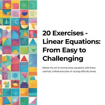 Exercises Linear Equations Easy To Challenging With Step By Step Resolutions