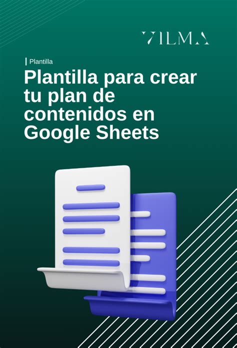 Plantilla Para Crear Tu Plan De Contenidos En Google Sheets Vilma