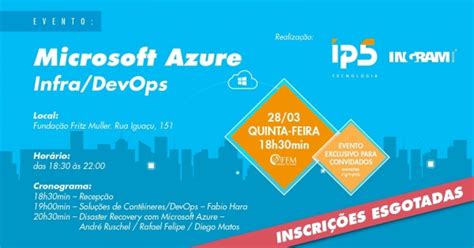Microsoft Azure Infradevops Em Blumenau Sympla