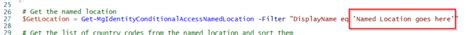 Export Conditional Access Named Locations Using Powershell Sandbox It