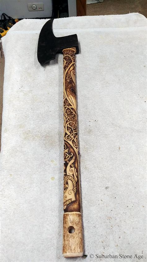 Carving Axe Handle Patterns