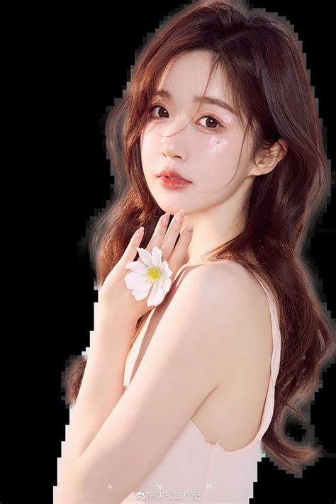 免扣美女模特png 花瓣网