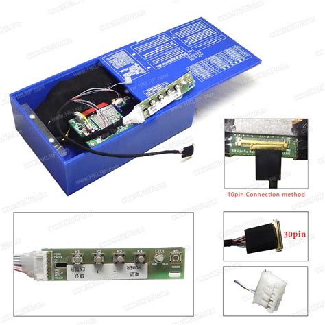 EDP Signal Universal Tester Models Procedures Through All The EDP Signal LCD Screen