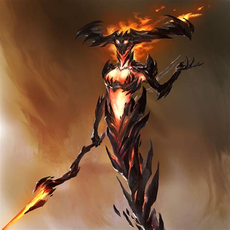 Fire Elementals Behance