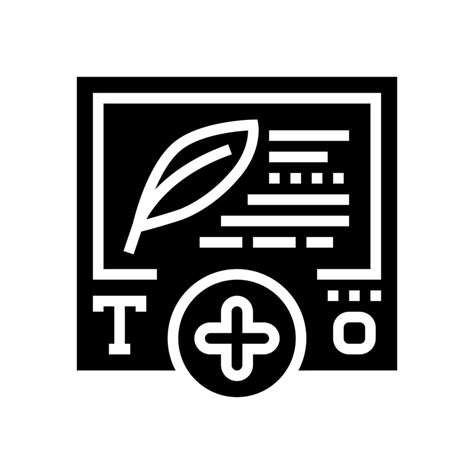 Text Content Ugc Glyph Icon Vector Illustration 10347274 Vector Art At