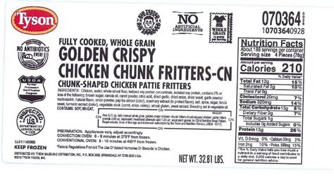 Tyson Cn Labels