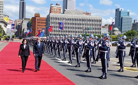 爆疫情後首場軍禮迎貝里斯總理 蔡總統盼深化雙方合作關係與邦誼 新聞 Rti 中央廣播電臺