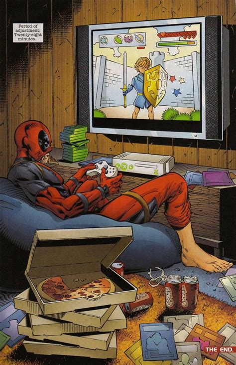 Deadpool Plays Legend Of Zelda Too From Deadpool Corps 12 Video