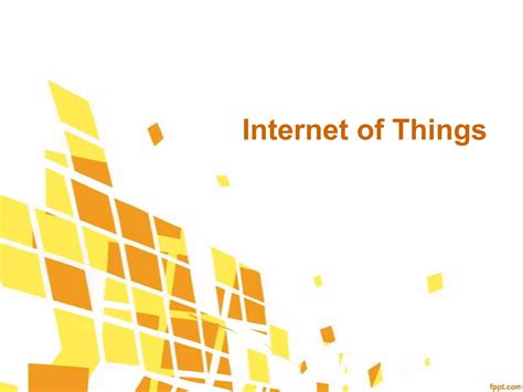 IoT IT Ppt PPTX Internet Computing