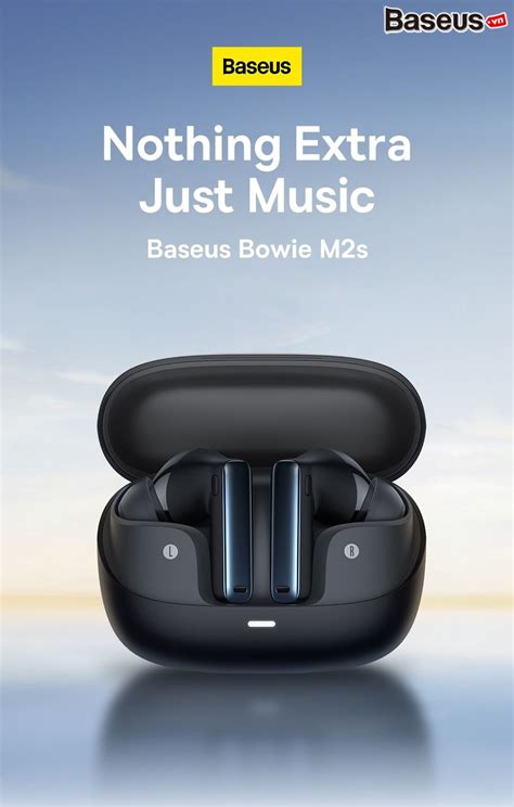 Tai Nghe Bluetooth Chống Ồn Chủ Động Baseus Bowie M2s True Wireless
