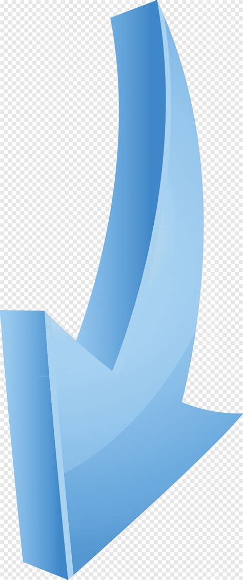 무료 다운로드 파란색 화살표 그림 아래로 가리키는 화살표 유클리드 아이콘 정렬 화살표 파란색 각도 Png Pngegg