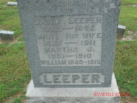 William Leeper 1848 1915 Find A Grave Memorial