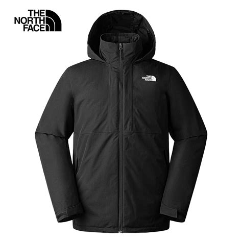 The North Face北面男款黑色dryvent防水透氣羽絨內裡保暖連帽三合一外套｜88rkjk3 蝦皮購物